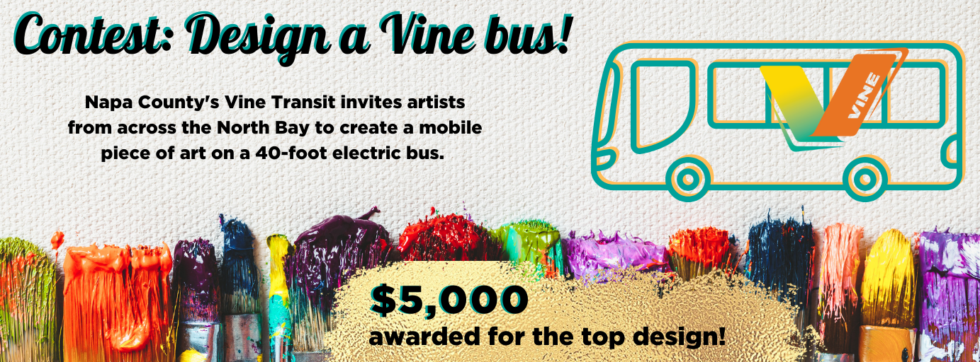 Design Napa County’s newest Vine Transit bus wrap — $5,000 grand prize ...